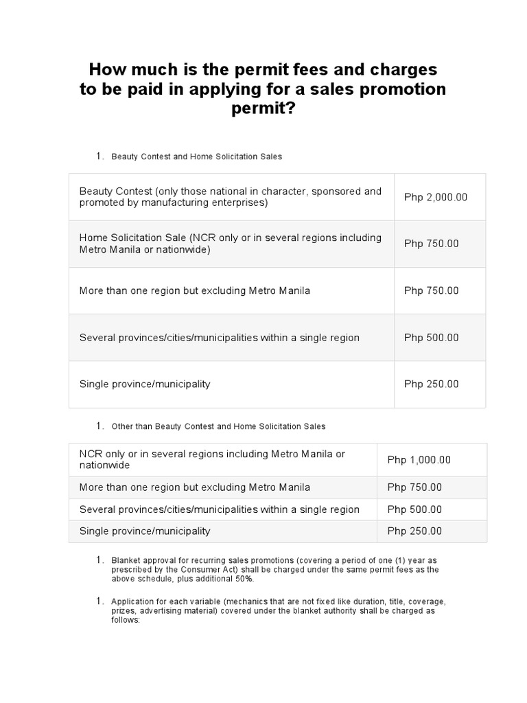 Fees and Charges | PDF | Fee | Payments