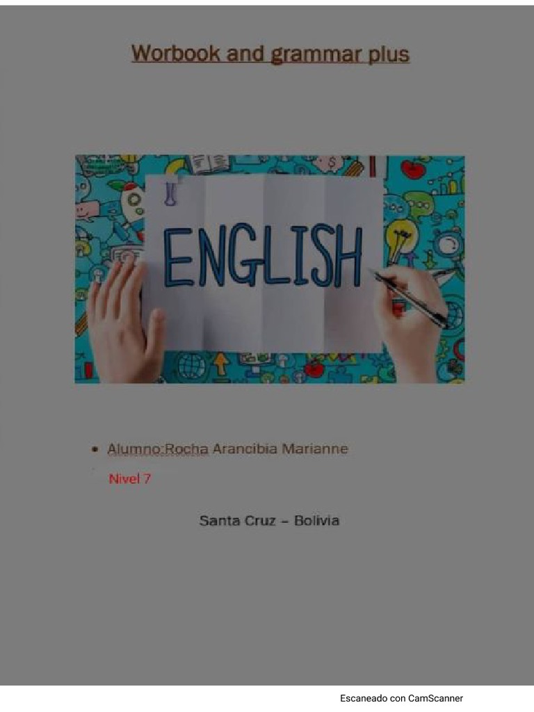 Unit7 Workbook (Marianne Rocha A.) Level7 | PDF