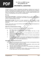 Departmental Accounts - Notes Revised (2024-2025) | PDF | Expense ...