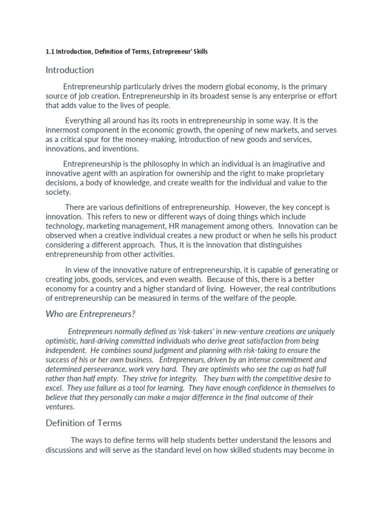 GEE 003 Mod 1-2 | PDF | Entrepreneurship | Market Segmentation