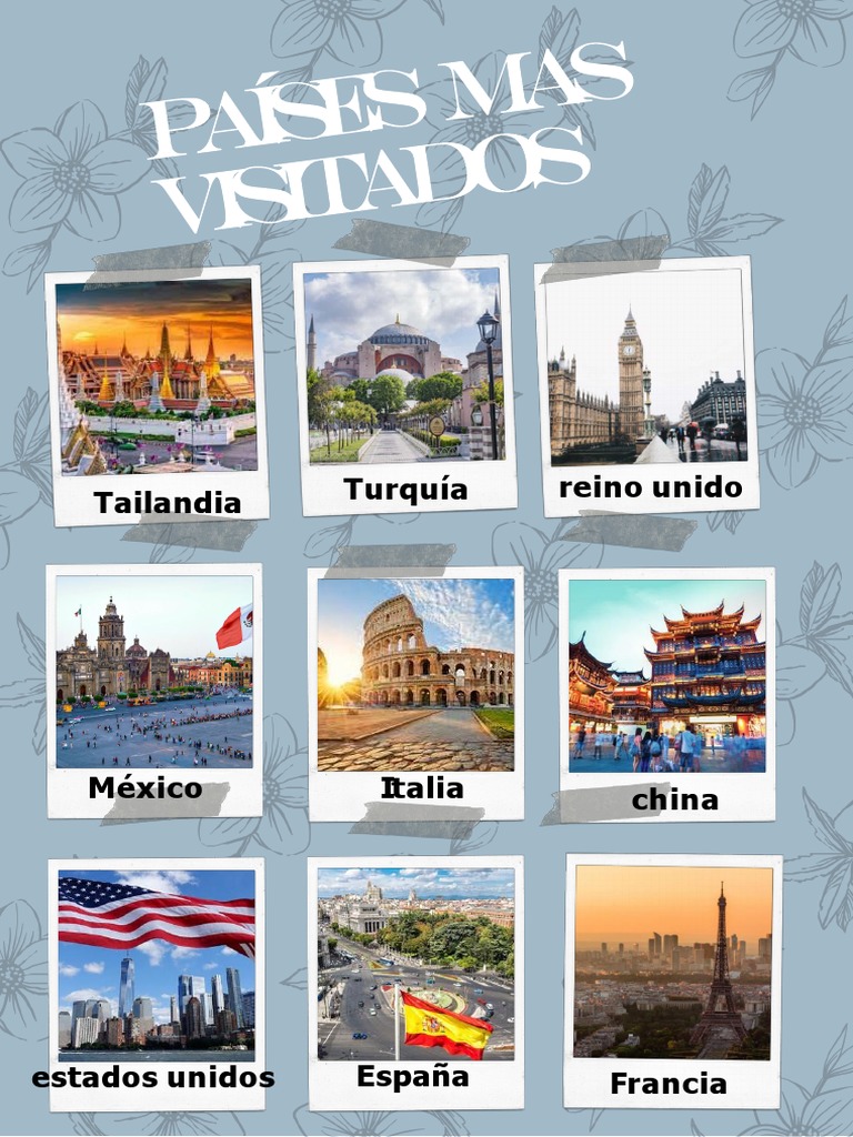 Collage - Gigantes Del Turismo A Ivel Ineternacional, Latinoamerica y ...