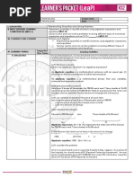 MATH Grade 6 - Q1 Week 1 | PDF | Learning | Mathematics