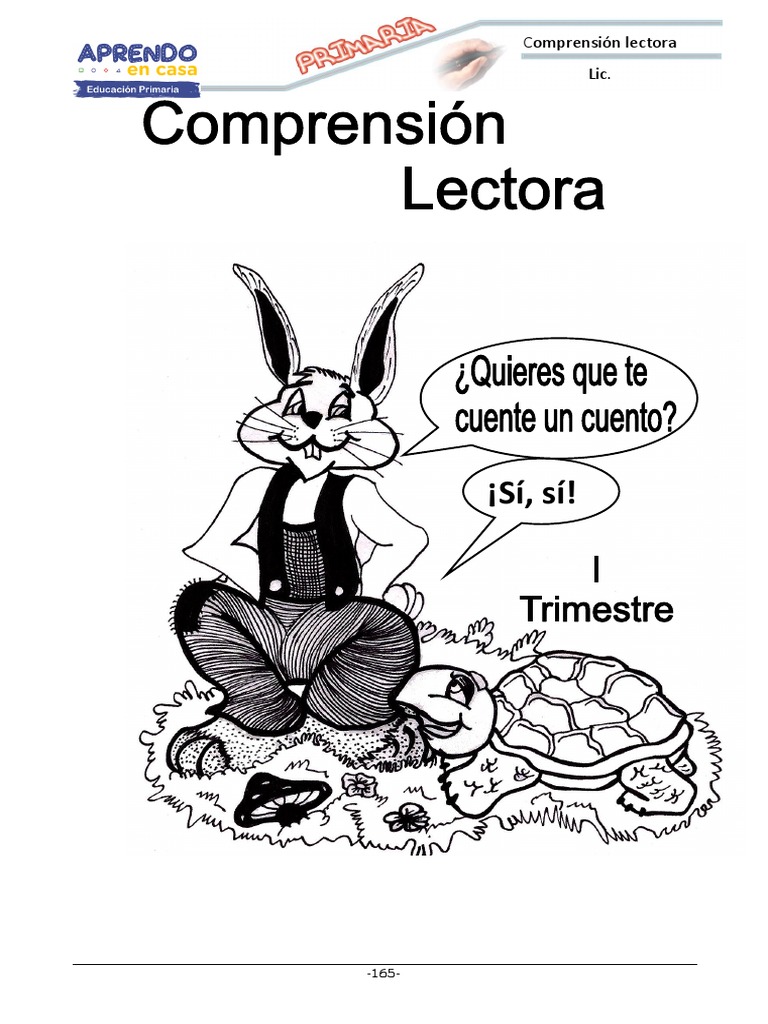 Comprension Lectora-I Trimestre | PDF | Comprensión lectora