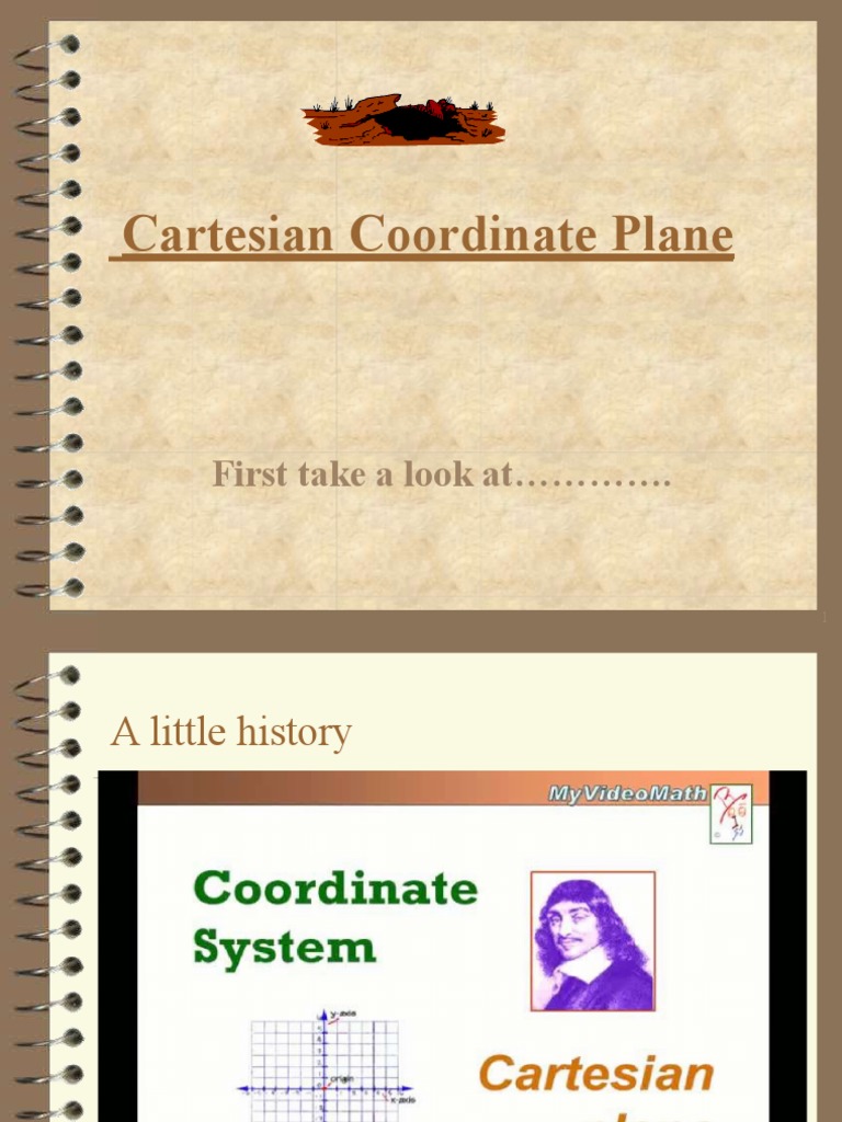 Understanding The Cartesian Coordinate Plane Pdf Cartesian
