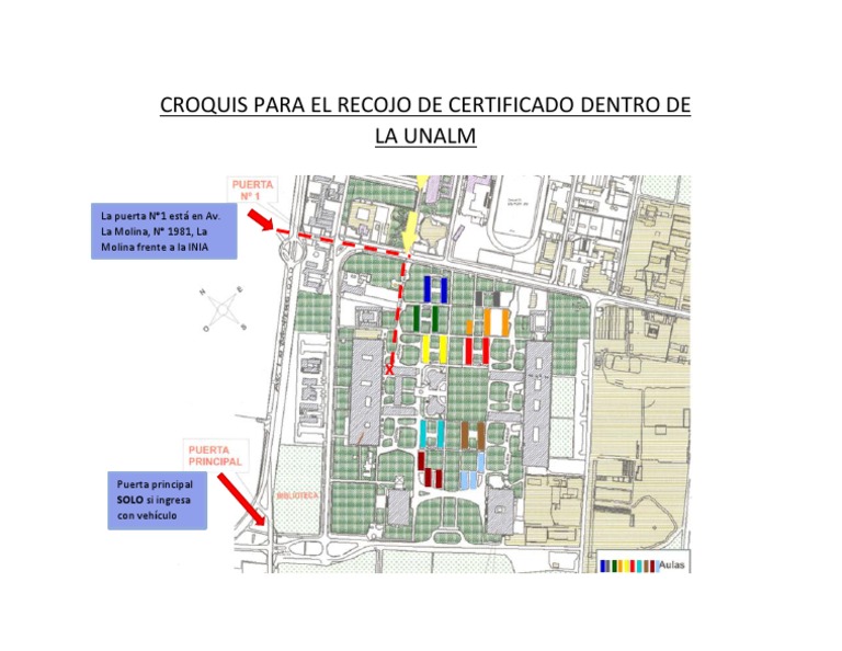 Croquis Dentro de La Unalm | PDF