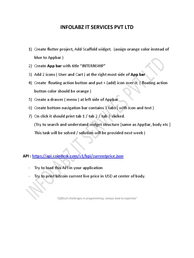 Flutter Assignment 1 | PDF | Computers | Technology & Engineering