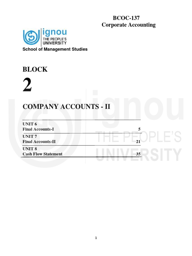 Block 2 | PDF | Expense | Balance Sheet