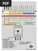 Single Line Diagram Panel MDP & PP1 | PDF