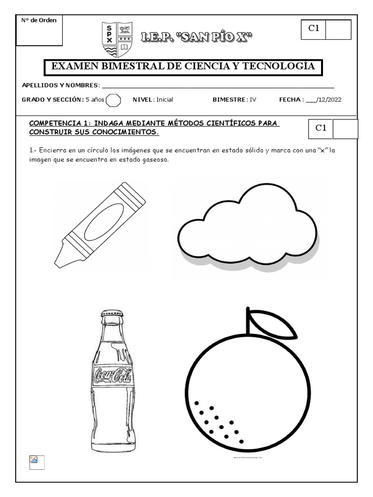 Examen Bimestral Iv Bimestre 2022 - Ciencia y Tecnología | PDF | Arte