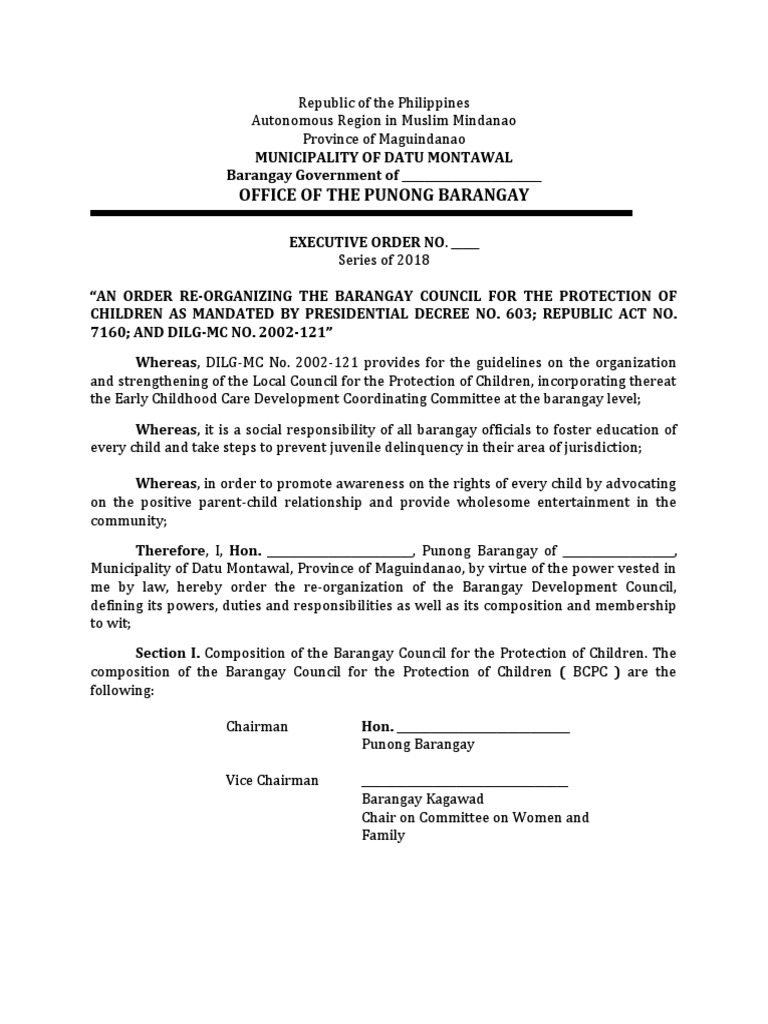 Eo BCPC | PDF | Parenting | Youth