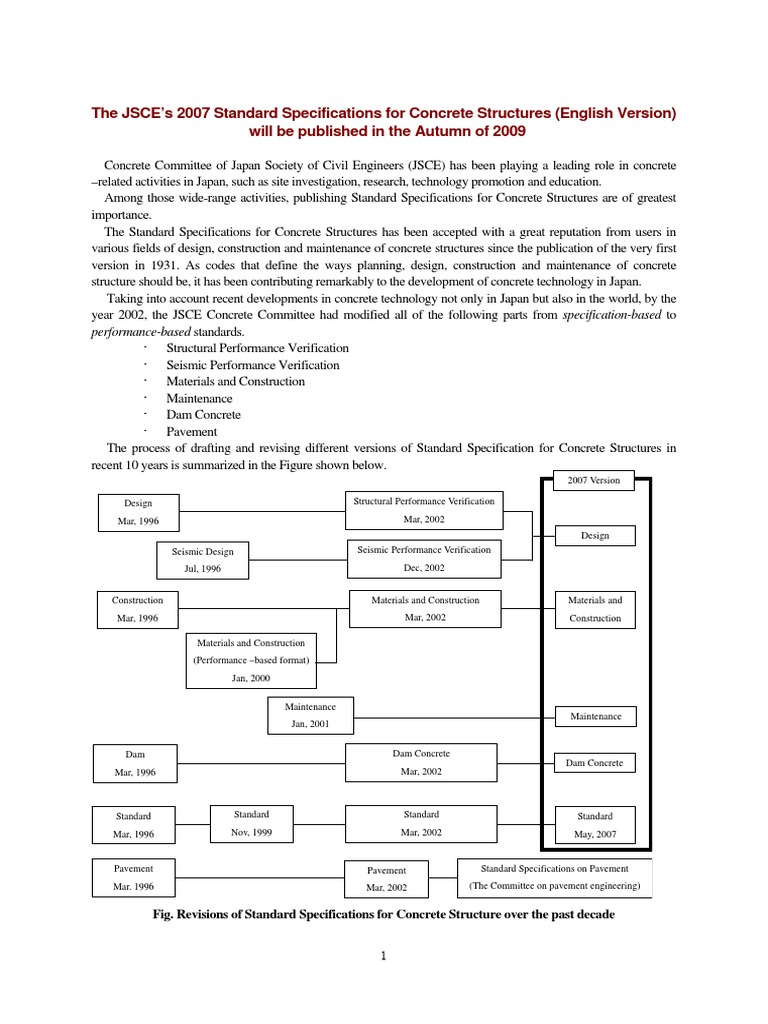 JSCE Standard | Download Free PDF | Specification (Technical Standard ...
