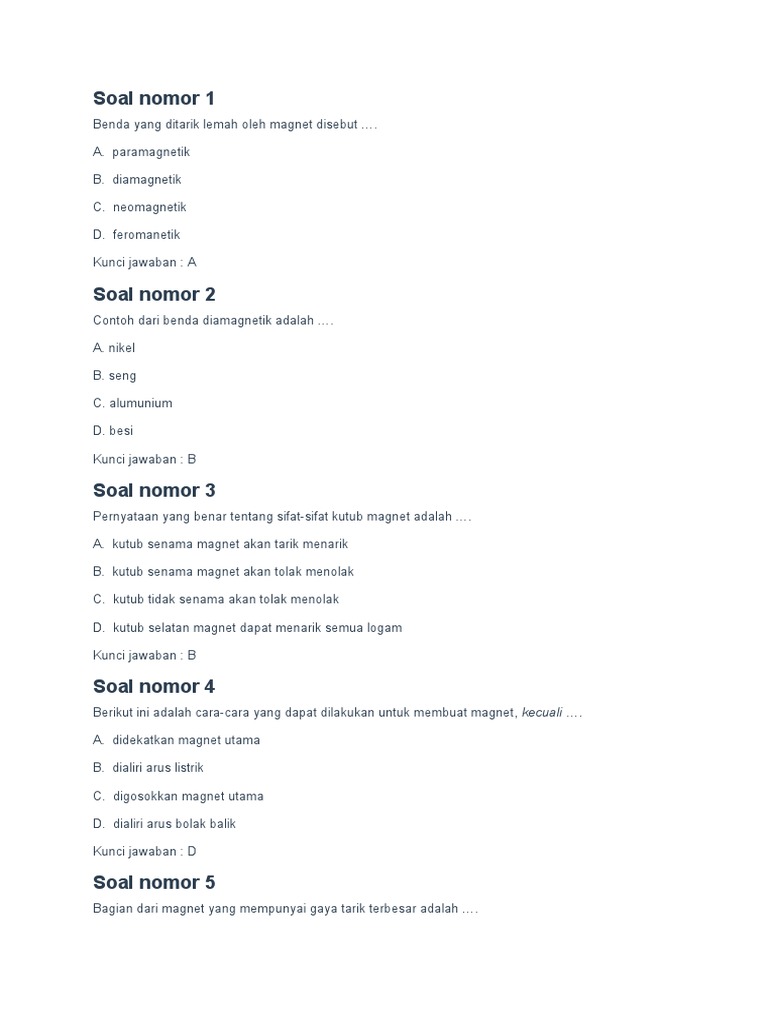 Soal Nomor 1 | PDF Soal Nomor 1 | PDF