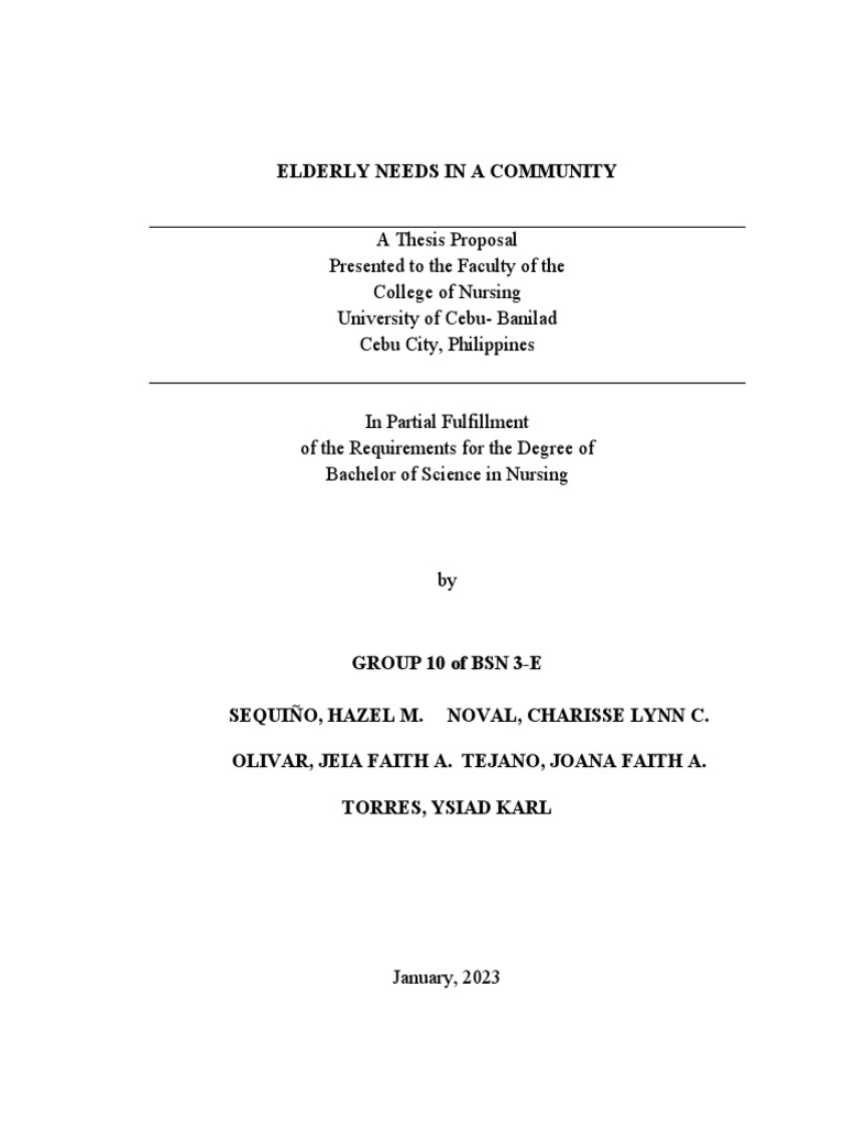 Final Manuscript Chapter 1 Group 101 | PDF | Comorbidity | Social Support