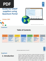 UNDP Quantum - User Guide For Suppliers - Submitting Bids | PDF ...