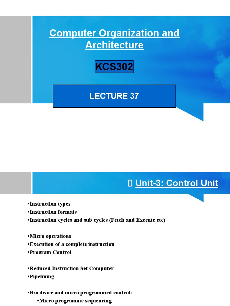 Unit 3 Part | PDF | Computer Hardware | Electrical Engineering