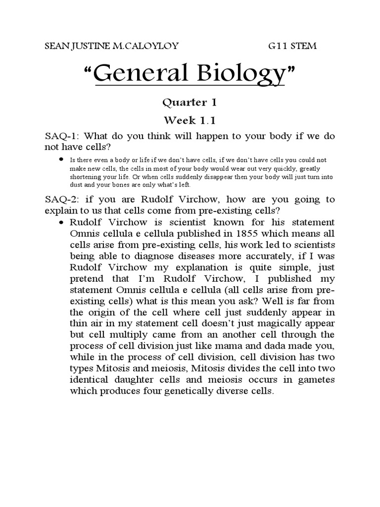 The Structure and Function of Cell Organelles: A Classroom Analogy ...