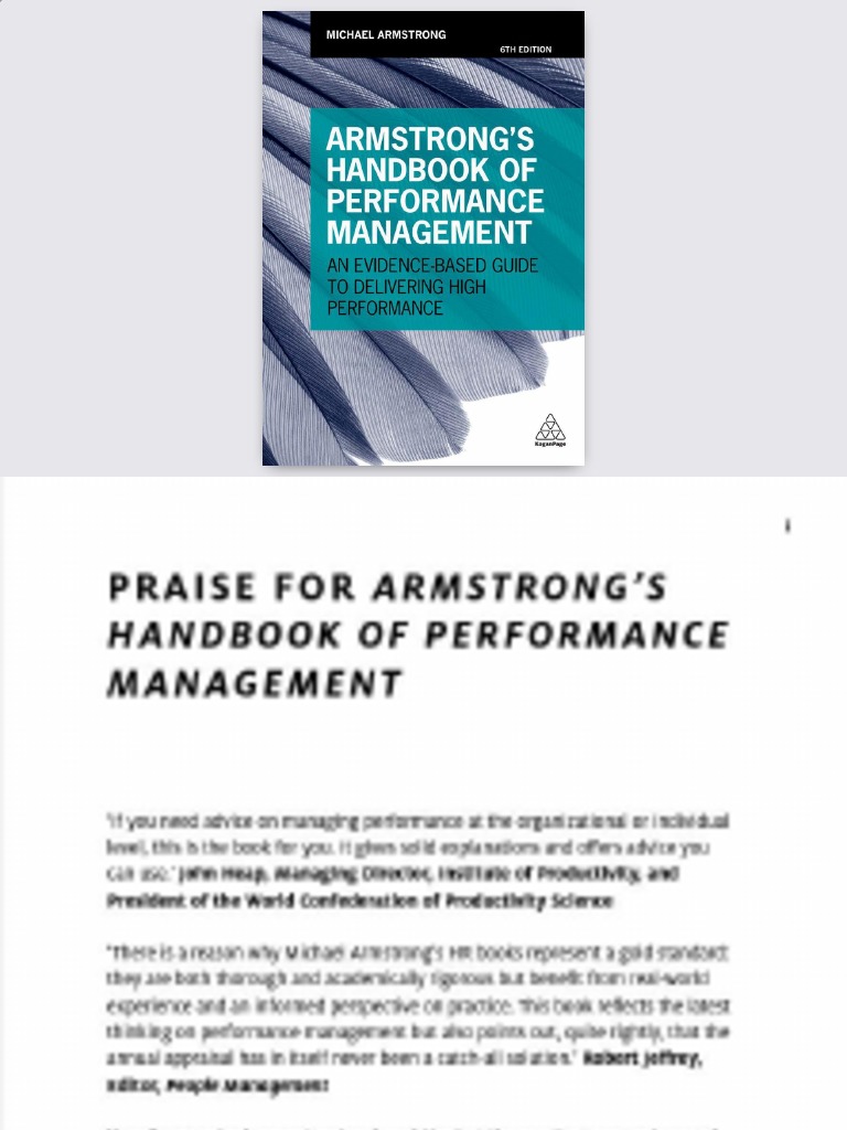 Michael Armstrong - Armstrong's Handbook of Performance Management 6th ...