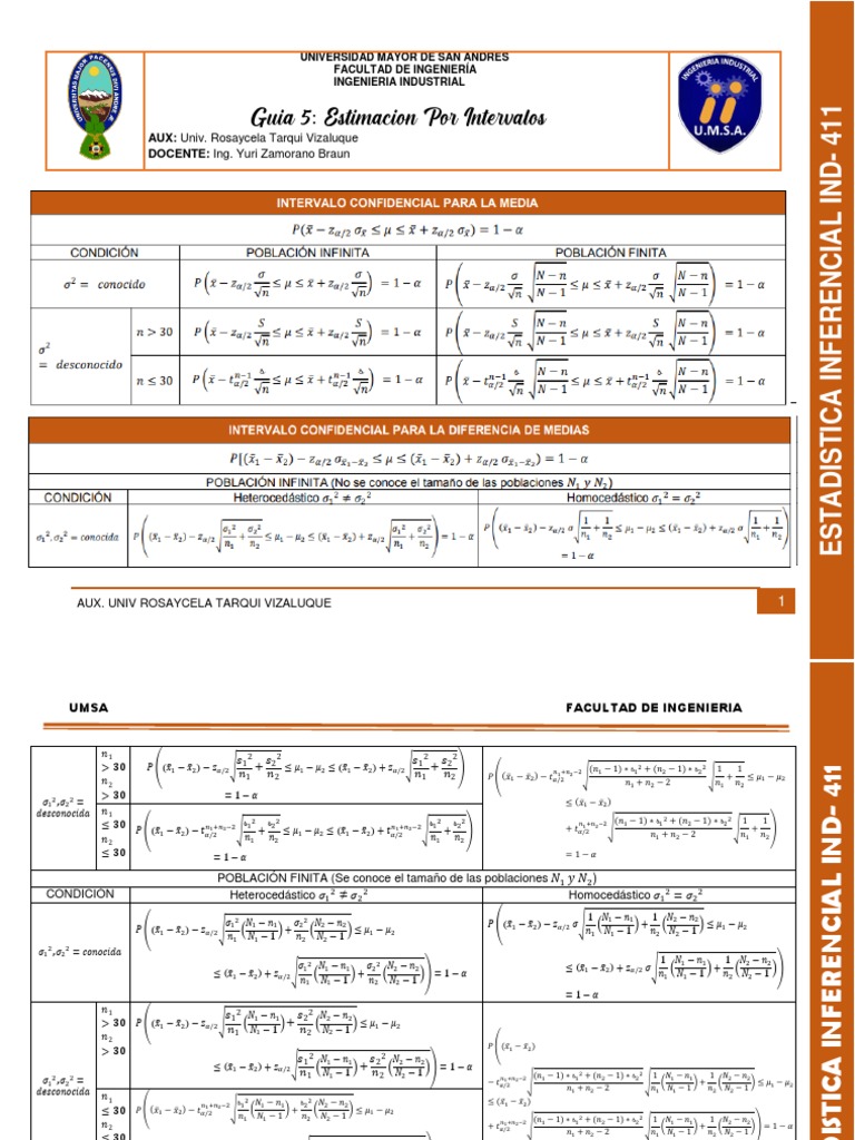 GUIA 5 (Curso Intensivo) | PDF