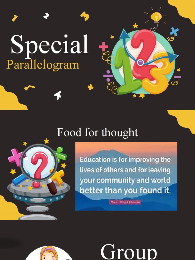 3Q W2 Special-Parallelograms Version2 | Download Free PDF | Rectangle | Elementary Geometry