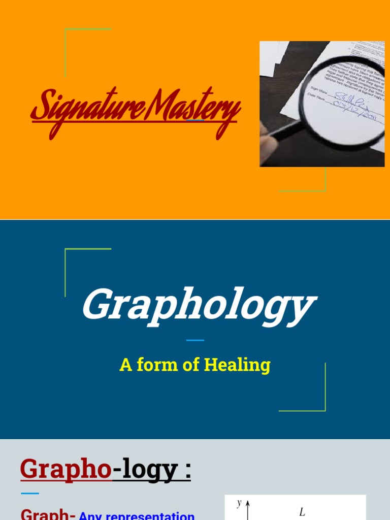 Signature Mastery | Download Free PDF | Graphology | Psychology