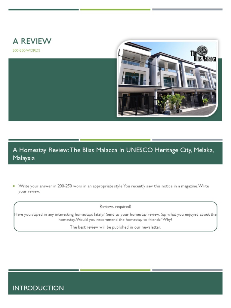 A Review-Homestay | PDF