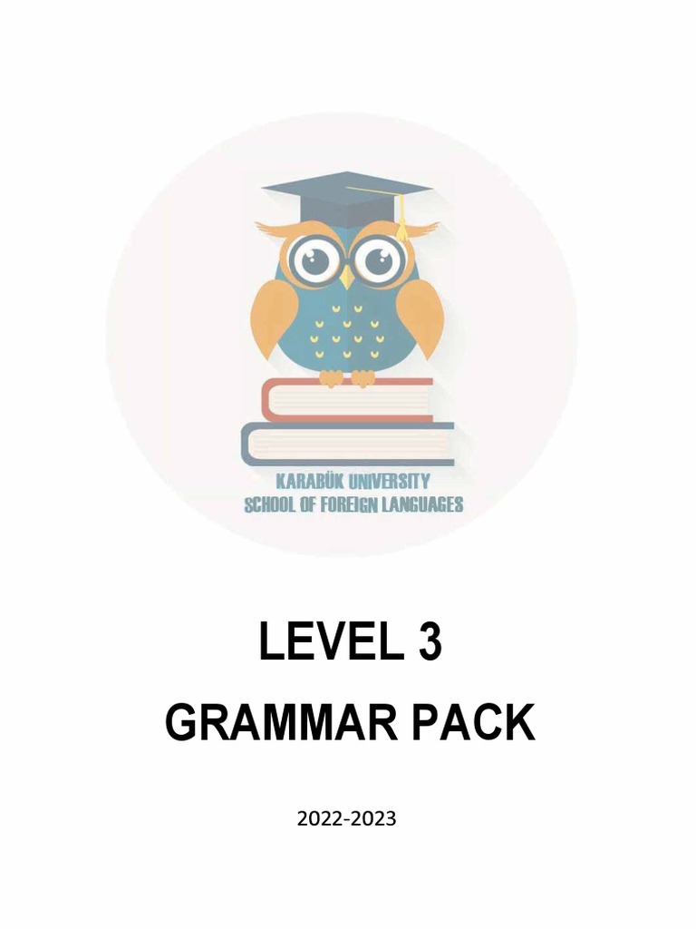 2022-2023 Level 3 Grammar Pack PDF | PDF | Planets | Jupiter