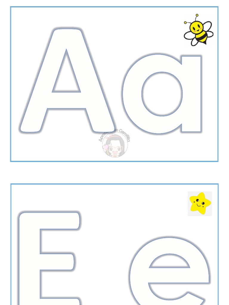 Vocales para Motricidad Fina | PDF