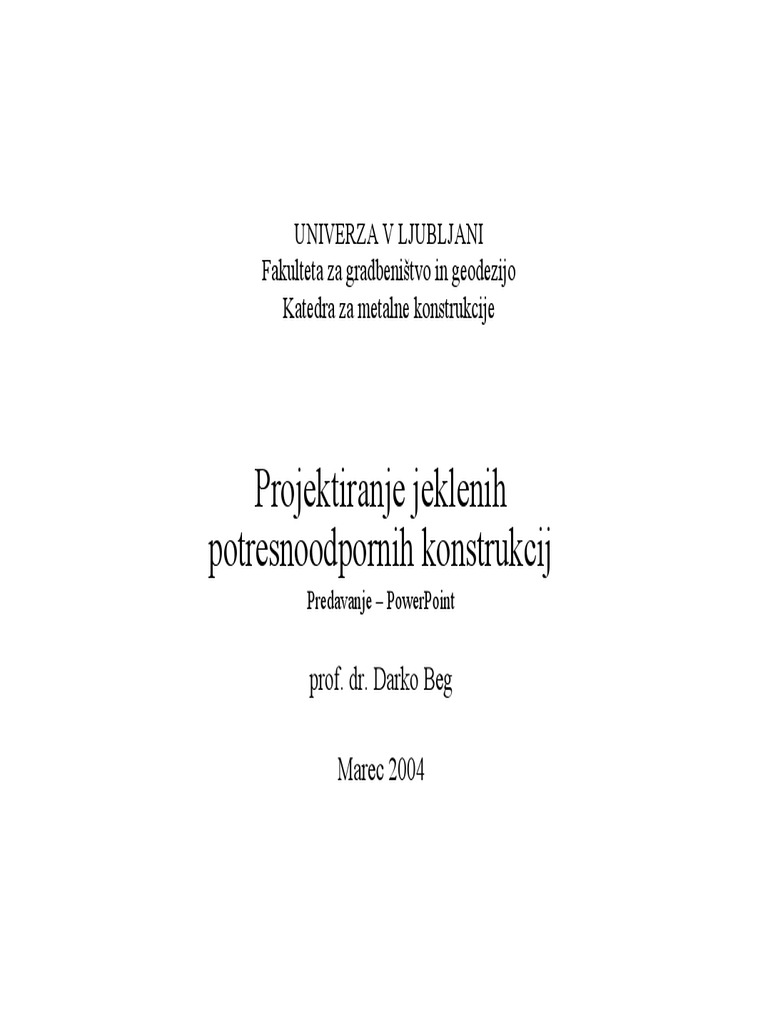 Potres Predavanja | PDF