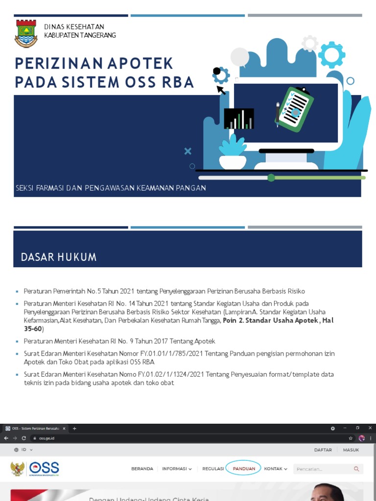 Persyaratan Perizinan Apotek Oss Rba 070622 | PDF | Bisnis | Pengelolaan Keuangan & Uang