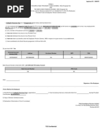 TCS Form 9 Fresher Sample Form | PDF | Pension | Employee Benefits