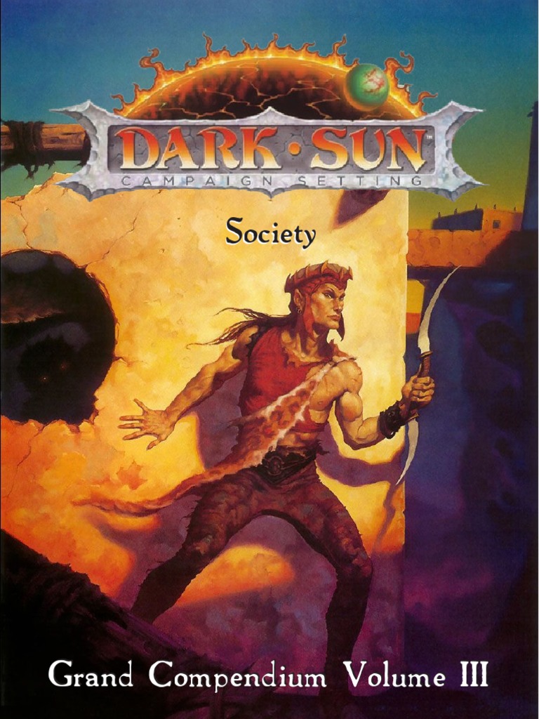 Dark Sun Grand Compendium - Volume 3 - Society PDF | PDF | Elf ...