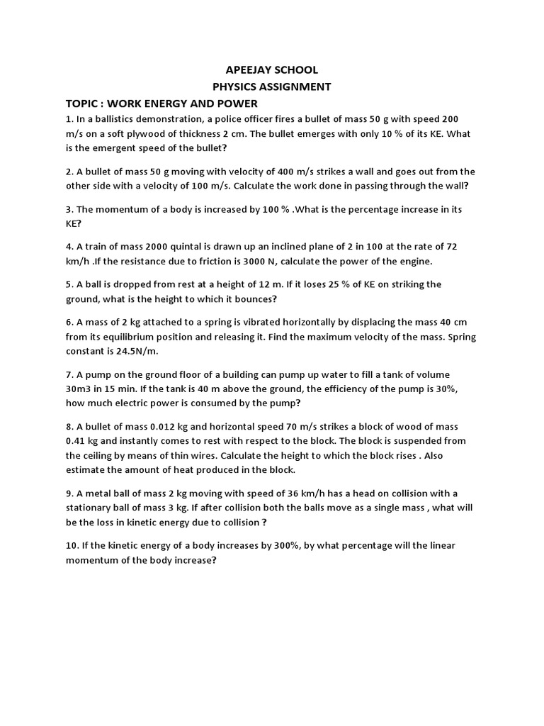 Work Numerical Worksheet Pdf