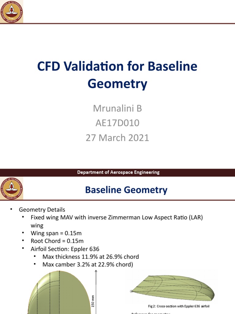 Baseline Geometry CFD Validation | PDF | Computational Fluid Dynamics ... Baseline Geometry CFD Validation | PDF | Computational Fluid Dynamics ...