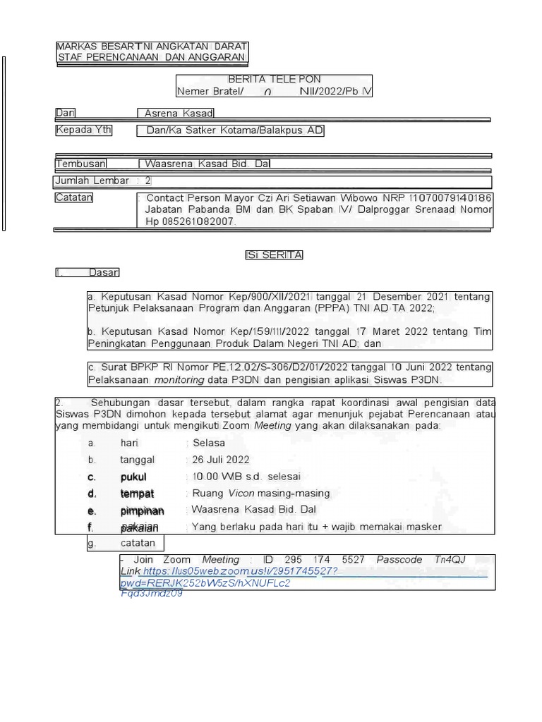Bratel Input Data Pada Siswas P3DN Ok. | PDF