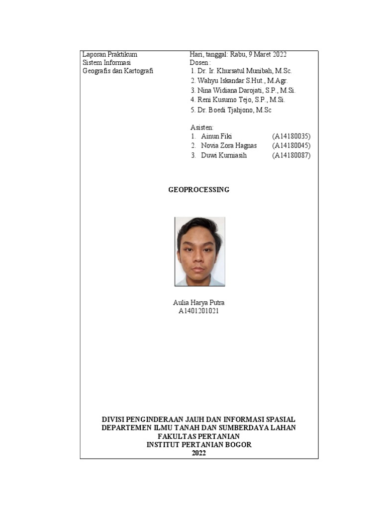 A1401201021 - Aulia Harya Putra - LP6 | PDF | Sains & Matematika | Komputer