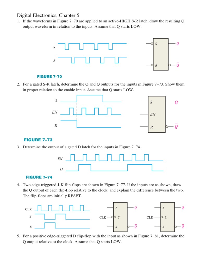 Problems 4 (Chapter 5) PDF | PDF | Electricity | Computer Science