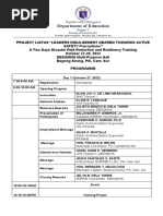 SELG 24-25 ACCOMPLISHMENT REPORT | PDF | Learning | Human Communication