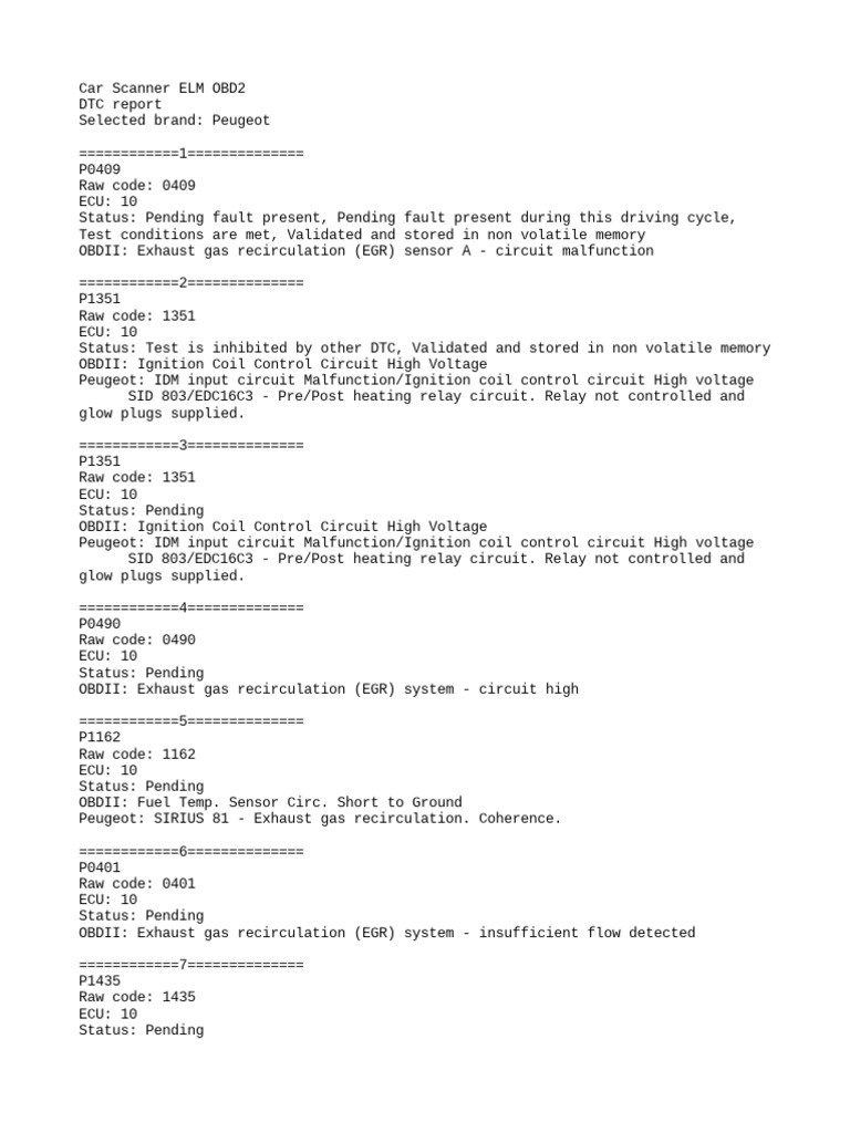 Car Scanner ELM | PDF | Ignition System | Relay
