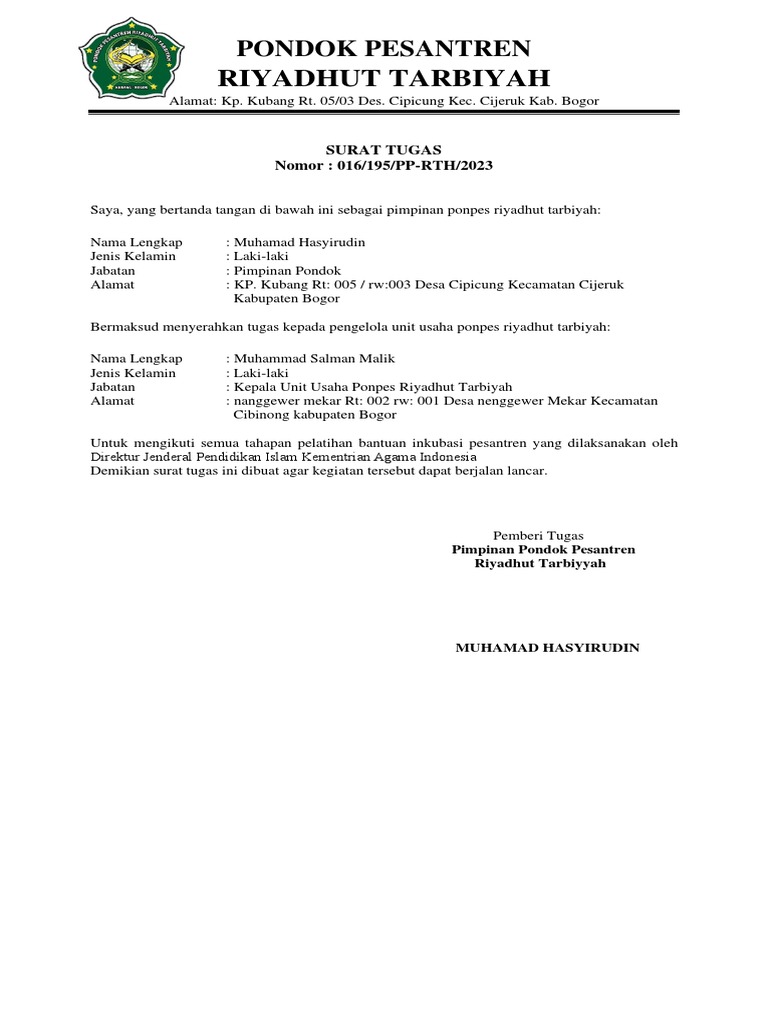 surat keputusan.pdf | PDF