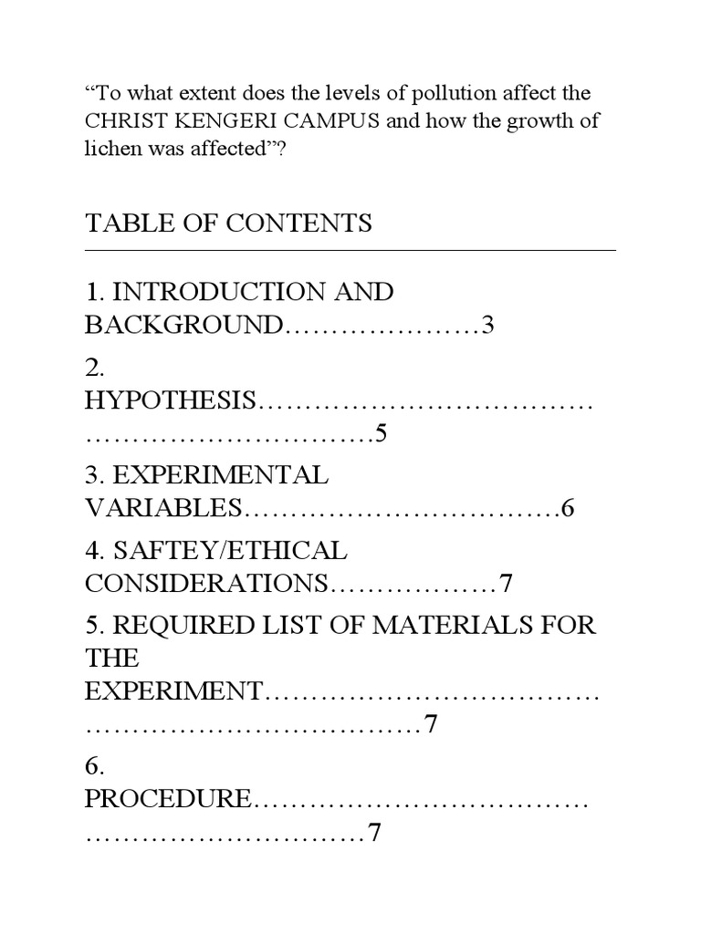Sample Ia - 1 Internal Assiangment 1111111111111111111111111111 | PDF | Air Pollution | Natural ...