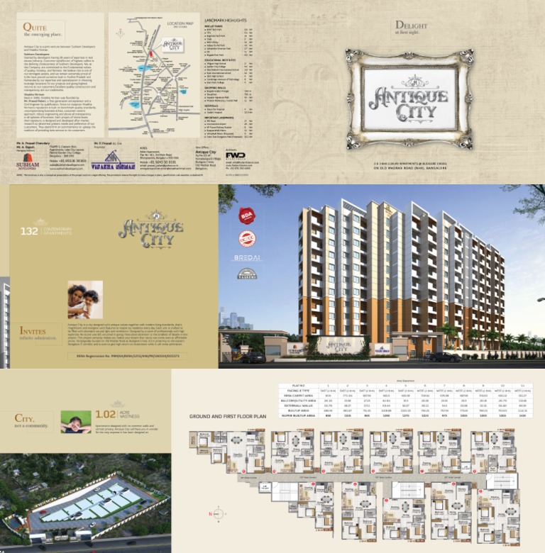 Subham Antique City Brochure | PDF