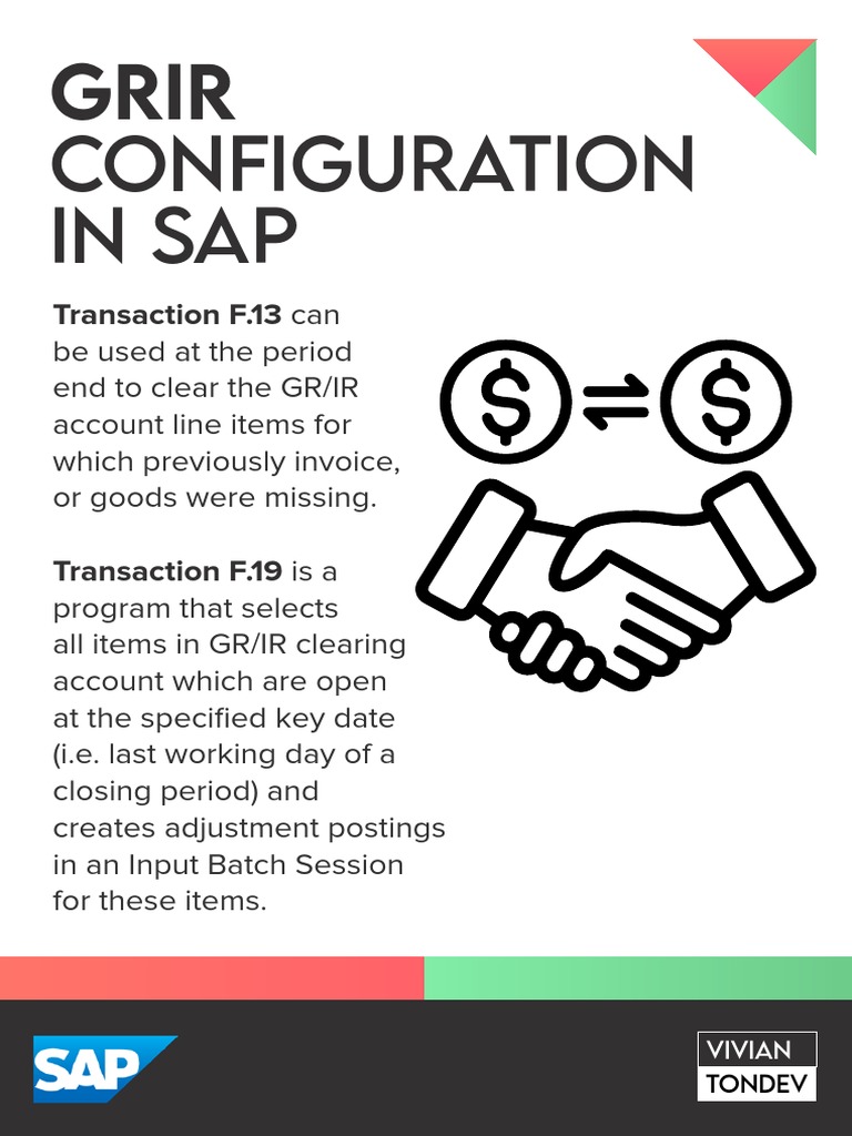 GRIR Configuration in SAP 1670427401 | PDF | Business | Finance & Money ...