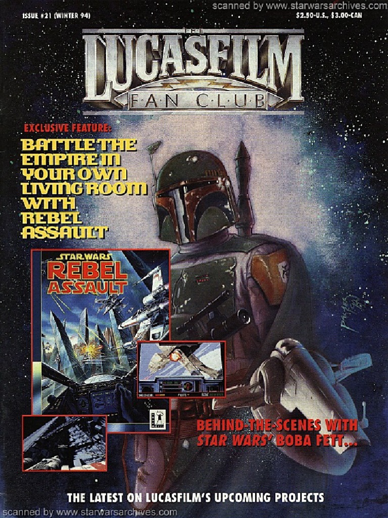 The Lucasfilm Fan Club Magazine 021 (1994) PDF | PDF