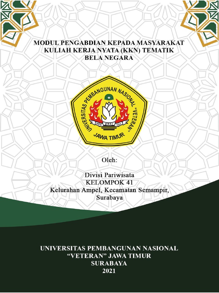 Modul KKN Kelompok 41 | PDF | Ilmu Sosial