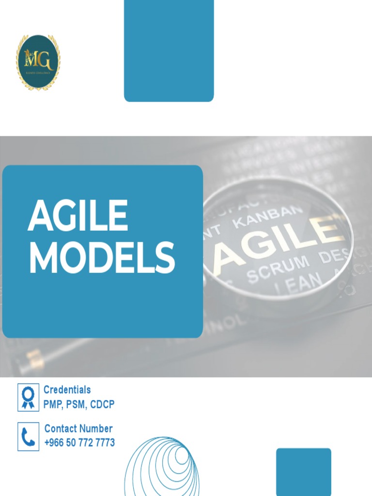 Agile Models Presentation | PDF | Scrum (Software Development) | Agile ...