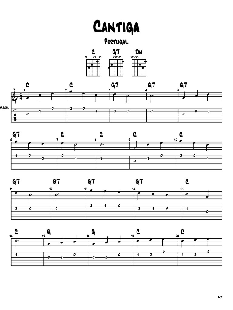 Cantiga | PDF