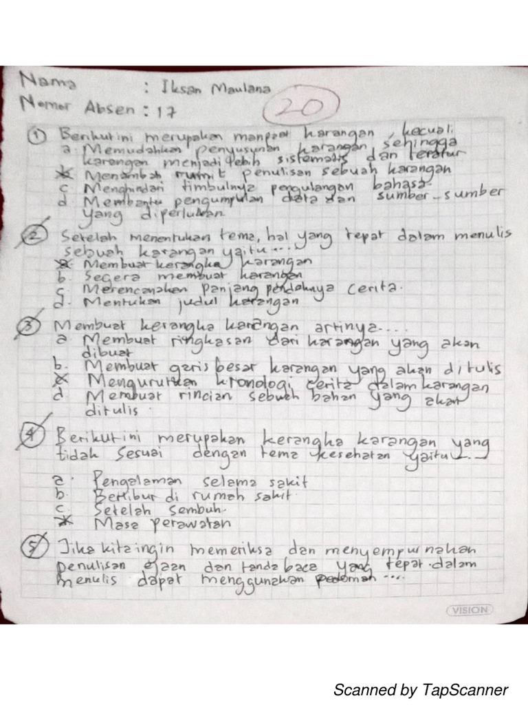 TapScanner Document Output | PDF