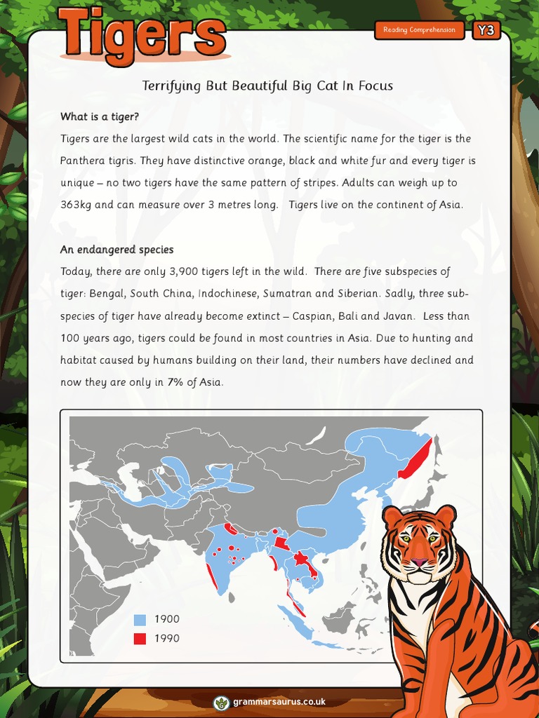 Tigers | PDF | Tiger | Organisms