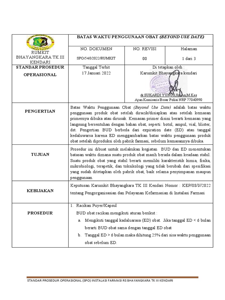 3 OBAT BEYOND USE DATE | PDF