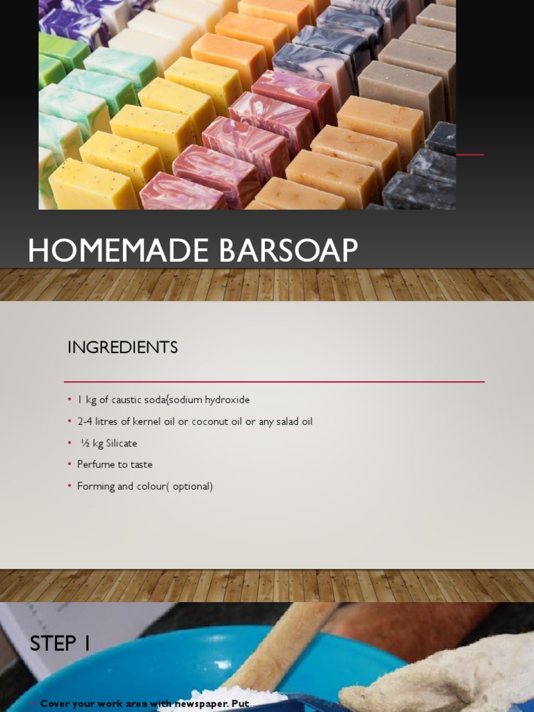 Homemade Bar Soap Recipe Guide | PDF